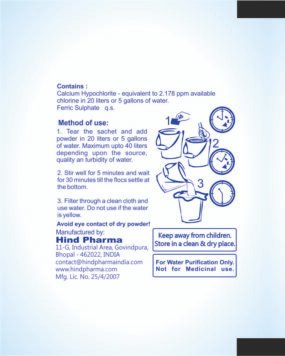 Water Purification Powder | Best Water Treatment Powder